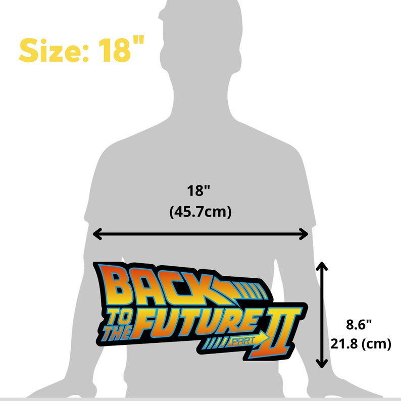 Back to the Future 2 (BTTF 2) Logo LED Lightbox | Fully Dimmable ...