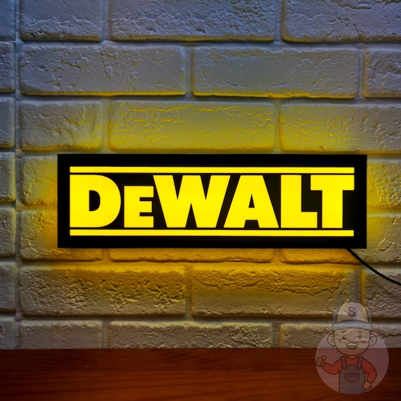 Dewalt Tool LED Lightbox Fully Dimmable & Powered by USB - Etsy