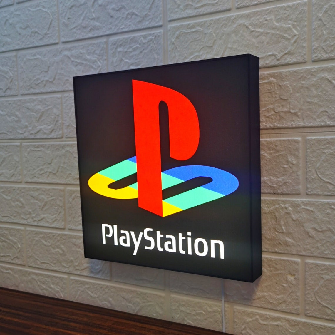 Playstation Classic Logo Man Cave Lights Playstation Sign - Etsy