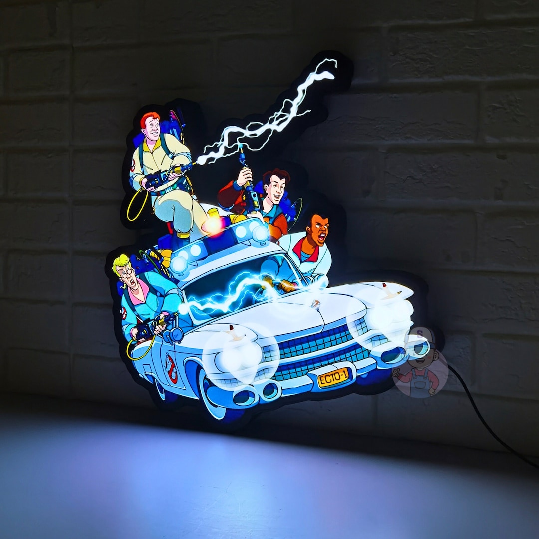 Ghostbusters ECTO-1 Lightbox: Dimmable USB Powered Decor - Etsy