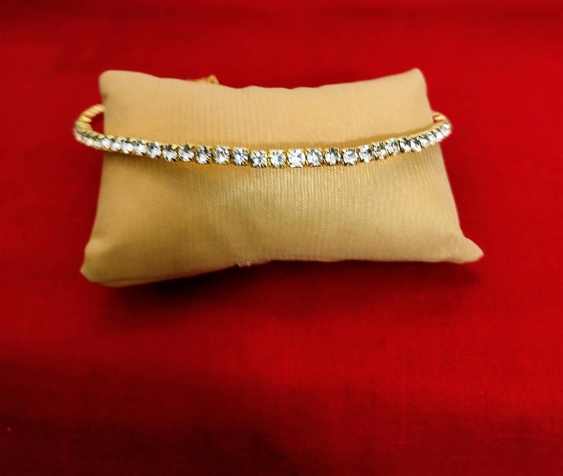 Kundan Choker Single Line Choker Necklace,diamond Choker Crystal ...