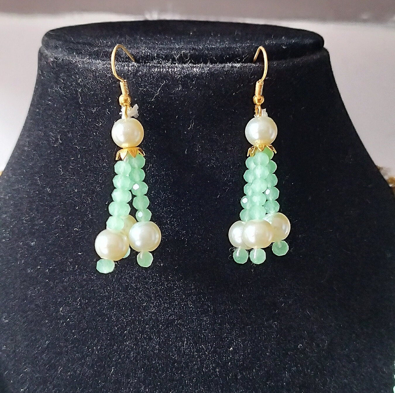 5 Layered Long Onex Beaded Necklace Set ,rani Haar, Indian Jewellery ...