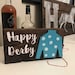 Happy Derby Sign Kentucky Derby Sign Jockey Sign Kentucky - Etsy