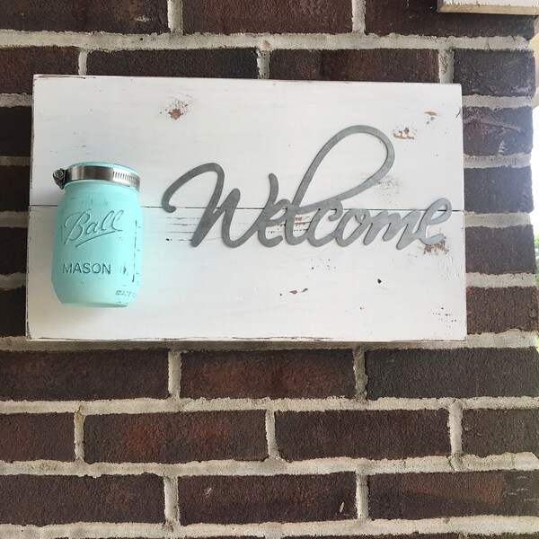 Mason Jar Sign - Etsy