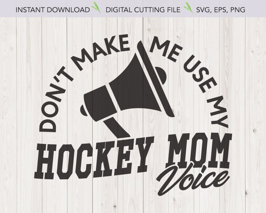 Hockey Mom Svg Loud And Proud Hockey Mom Instant Download Etsy