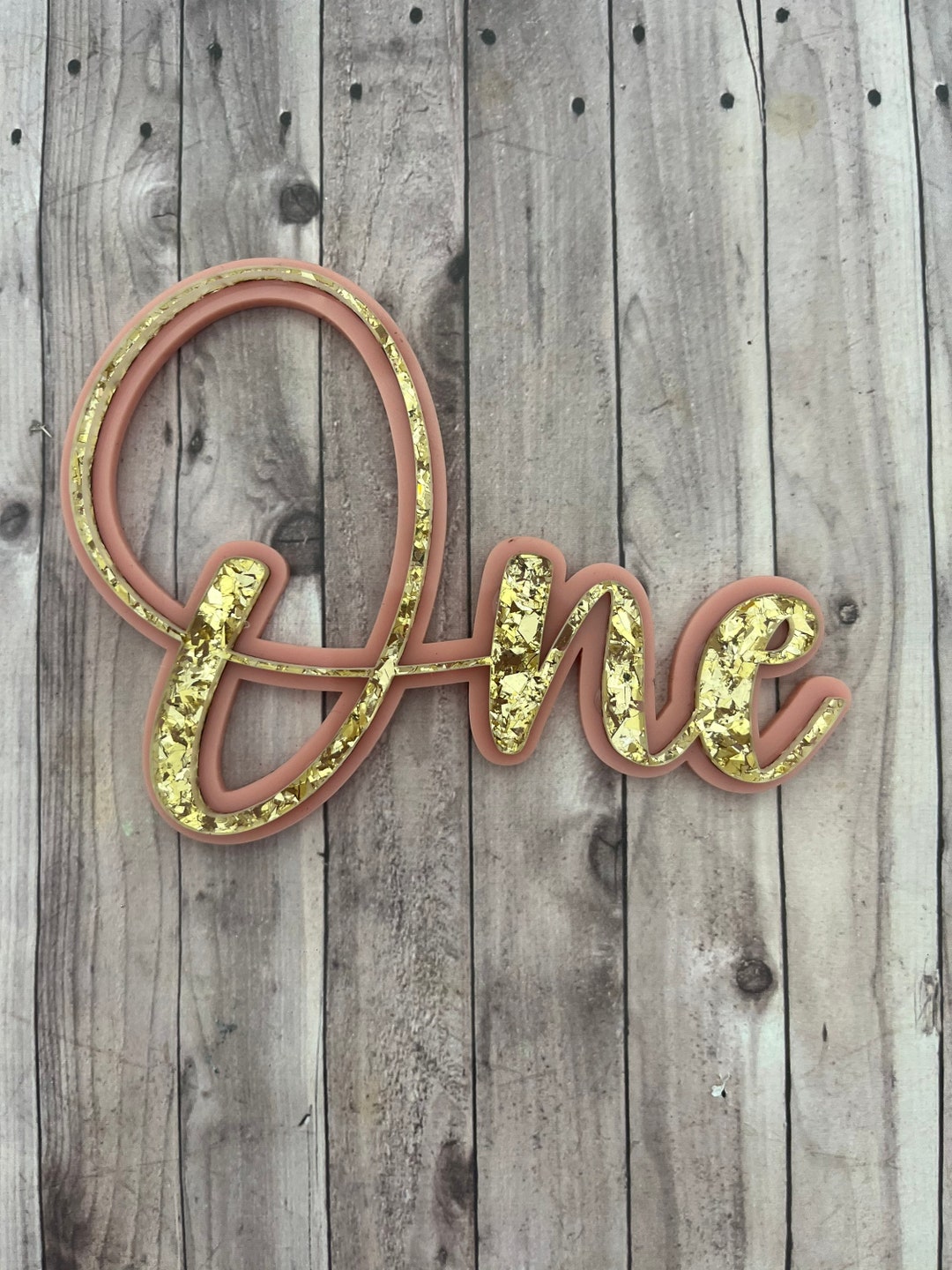 One Cake Topper Girl, One Cake Topper Boy, 1st Birthday Cake Topper ...