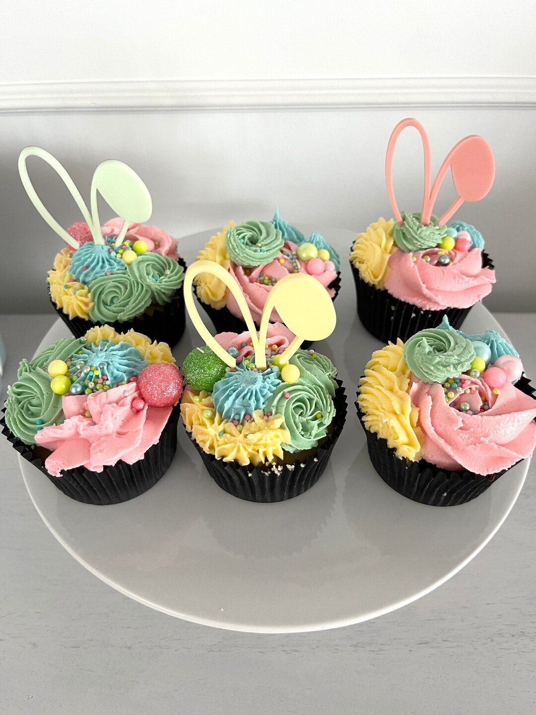 Easter Cupcake Toppers, Bunny Party, Some Bunny is One, Easter ...