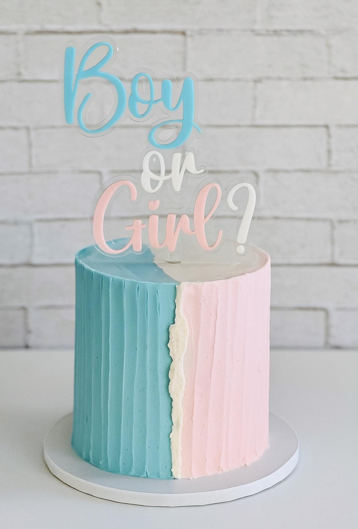 Boy Girl Cake Topper