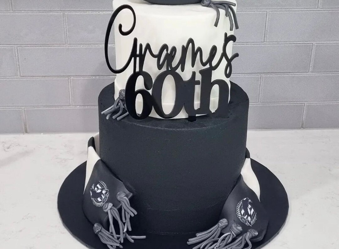 17 Cake Topper Acrylic, Seventeen Cake Topper, 17th Birthday Cake ...