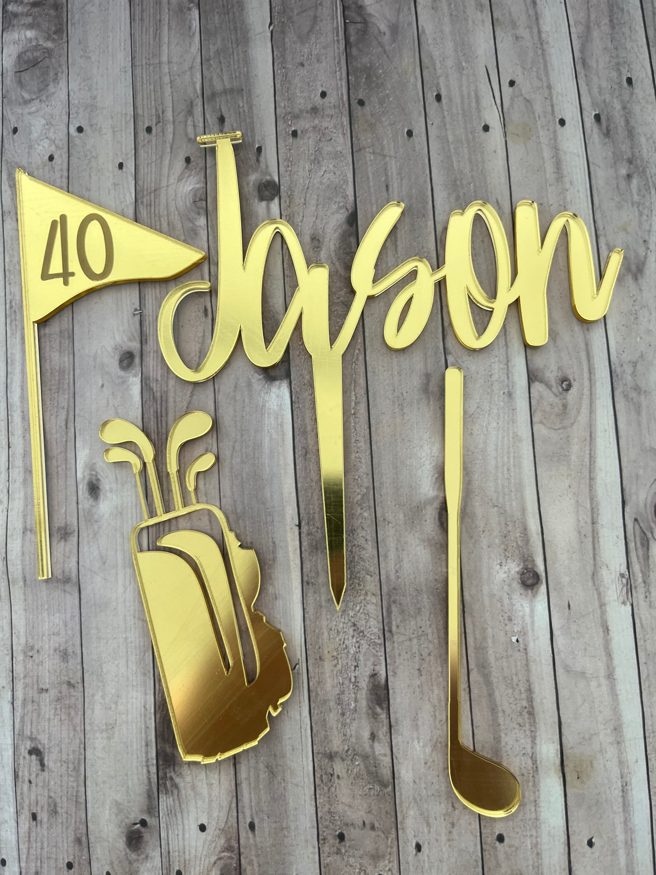 Golf cake topper Golf theme party Golfer cake topper Mens - Etsy Nederland