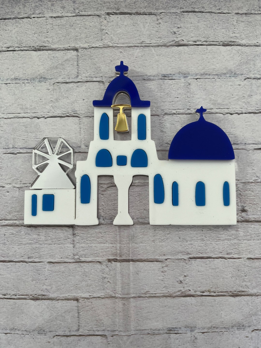 Greek Birthday Cake Topper, Greece Theme Party, Greek Party ...
