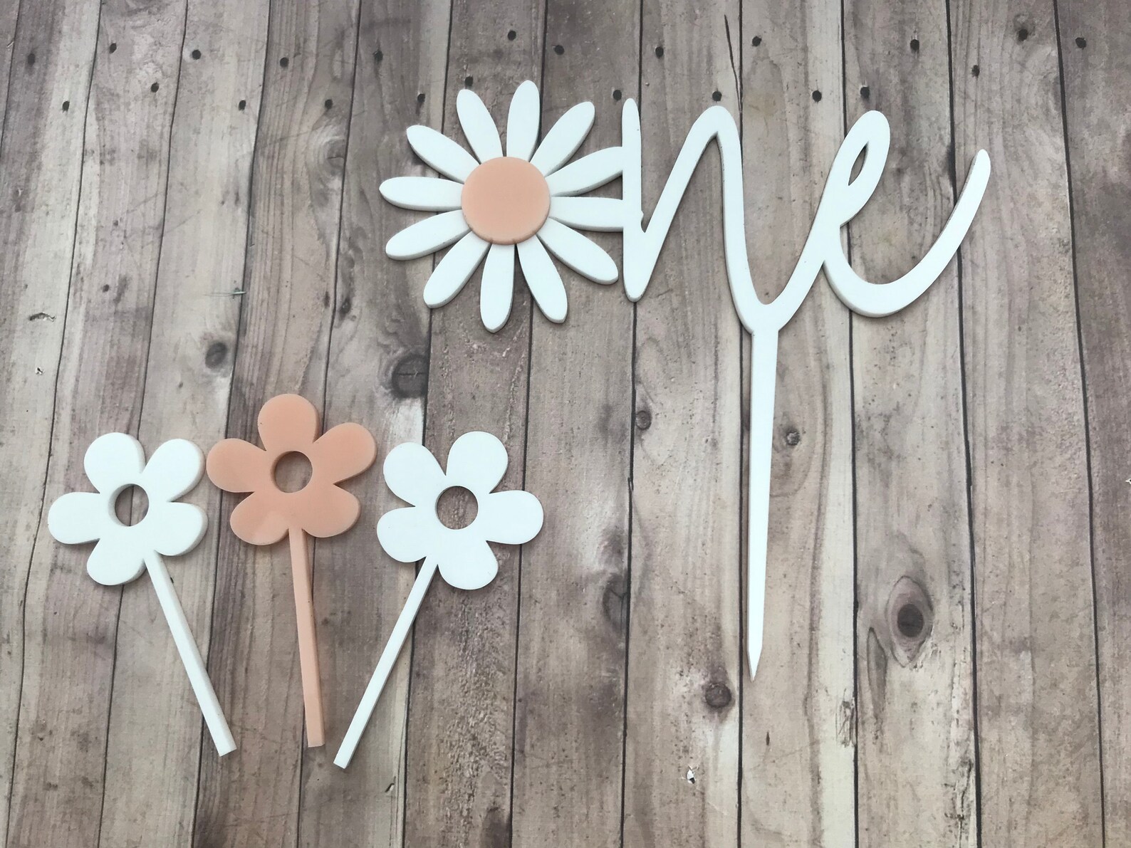 Daisy Cake Topper 1st Birthday Cake Topper Daisy Theme - Etsy