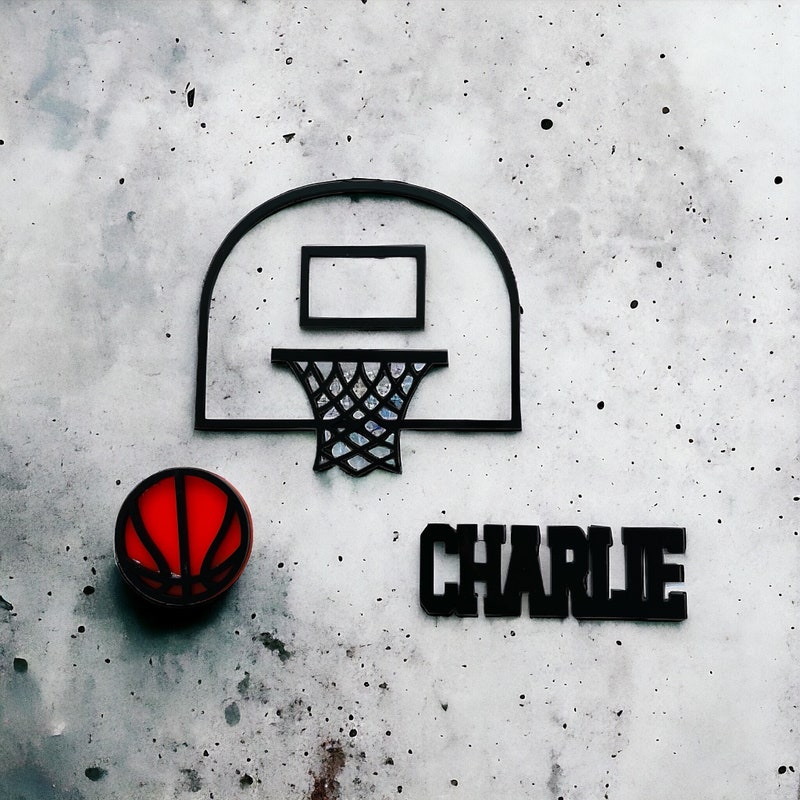 Basketball Cake Topper - Etsy