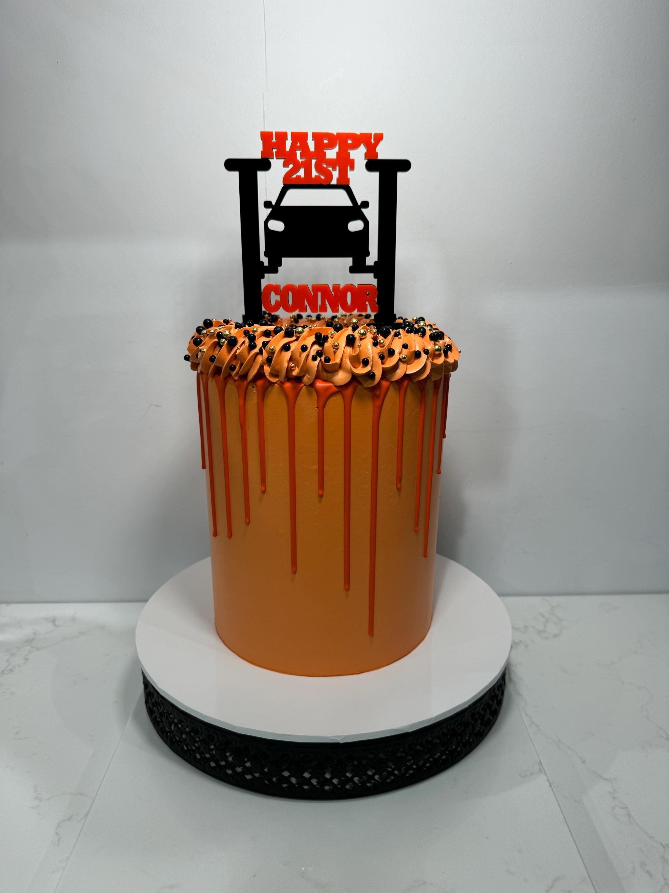 Mechanic Cake Topper, Garage Theme Party, Car Mechanic Cake Topper ...