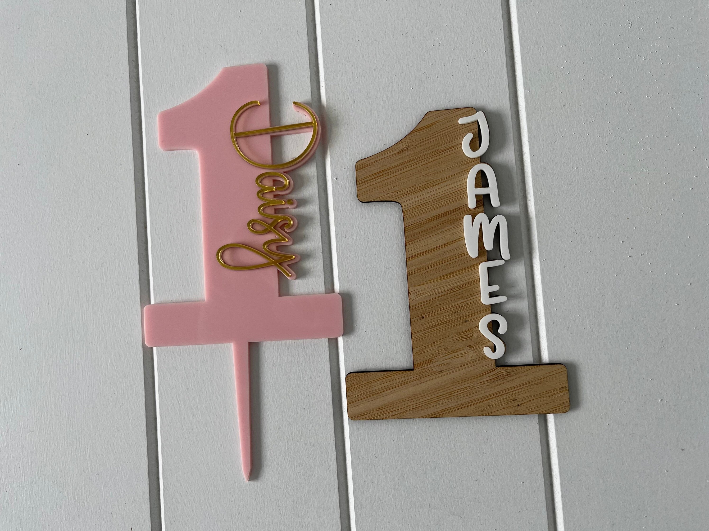 One Cake Topper Girl 1 Cake Topper Girl First Birthday Cake - Etsy ...