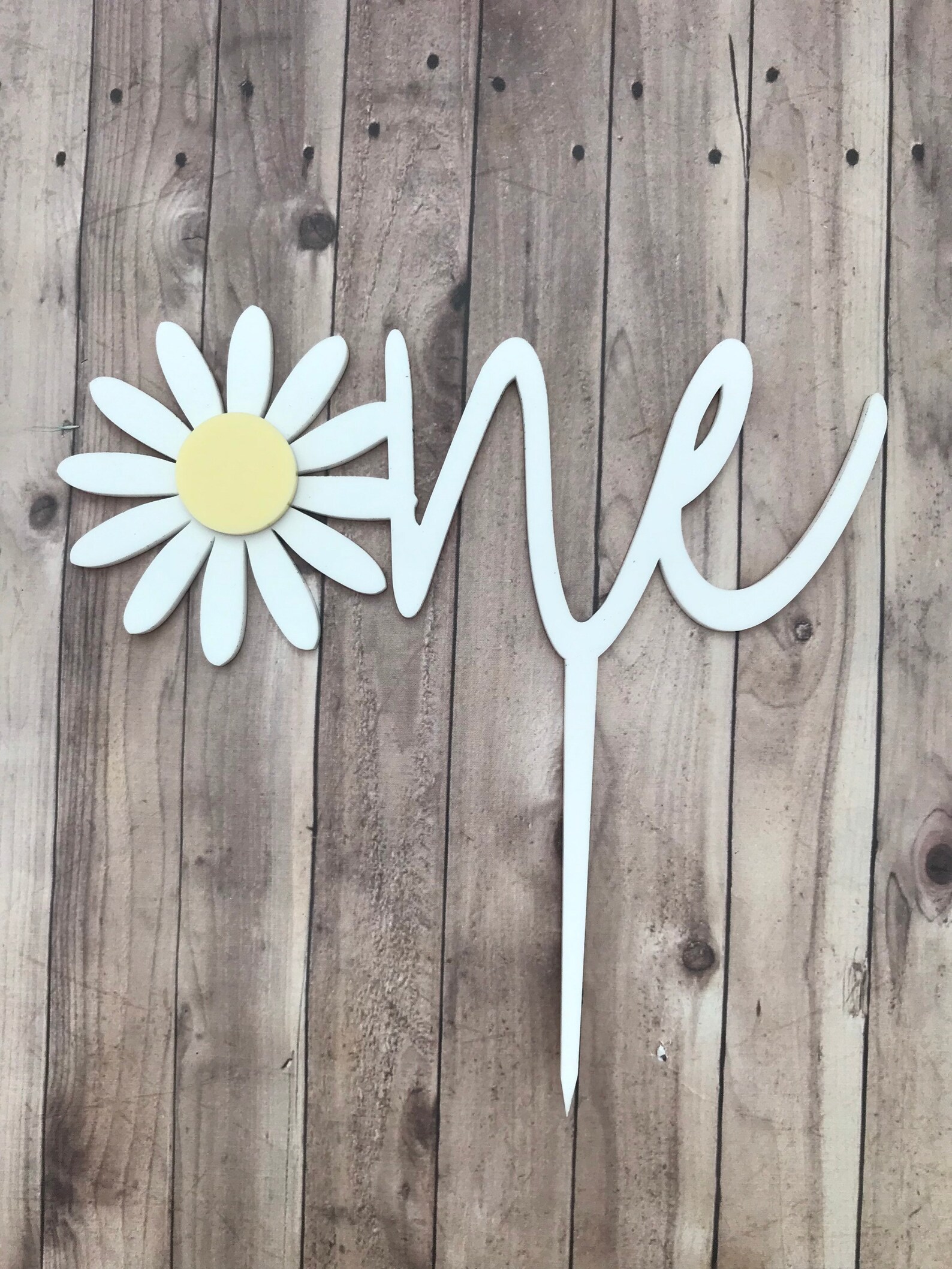 Daisy Cake Topper 1st Birthday Cake Topper Daisy Theme - Etsy