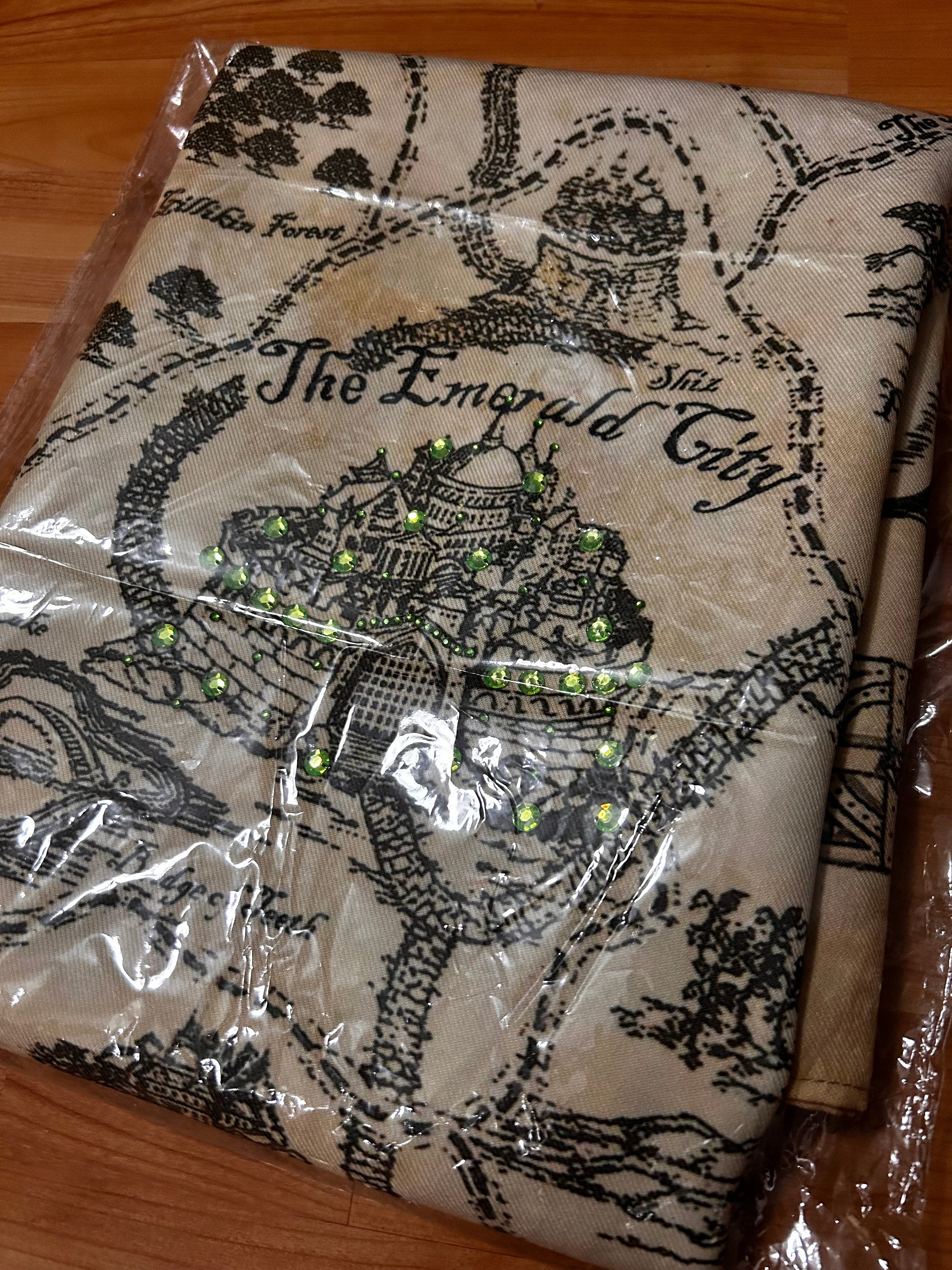 Wall Scroll Map of Land of Oz - Wicked - Etsy