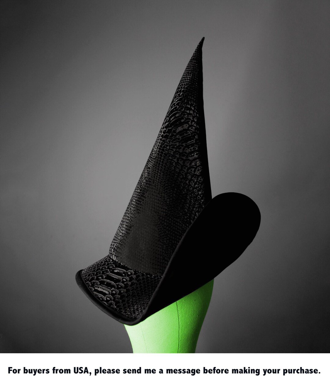 Replica Elphaba Hat - Wicked Musical - Etsy