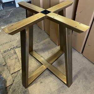 Dining Table Leg for ROUND Table Top, Industrial Style Table Base ...