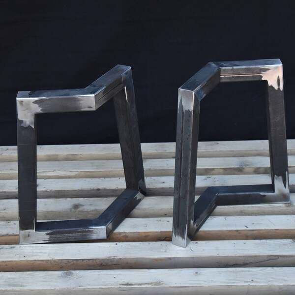 Square Metal Table Legs - Etsy