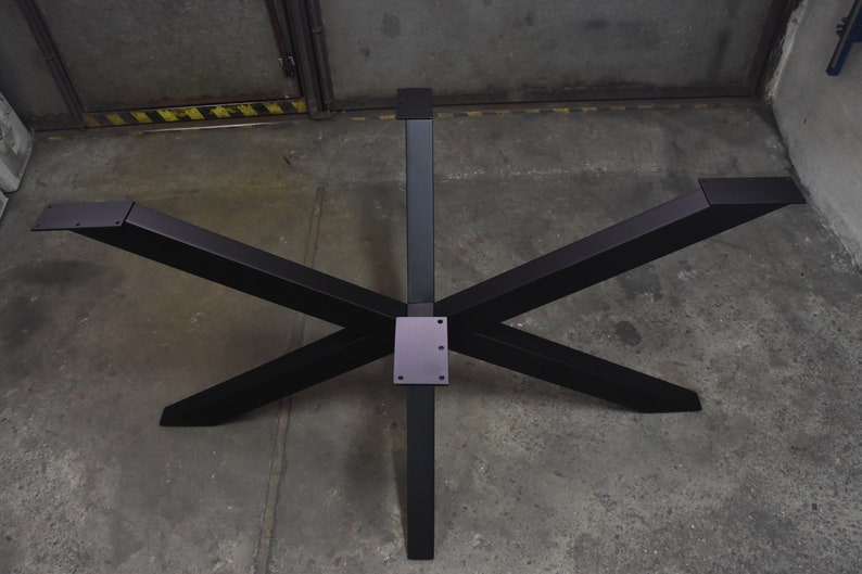 Metal Dining Table Legs Spider Steel Dining Table Base. | Etsy