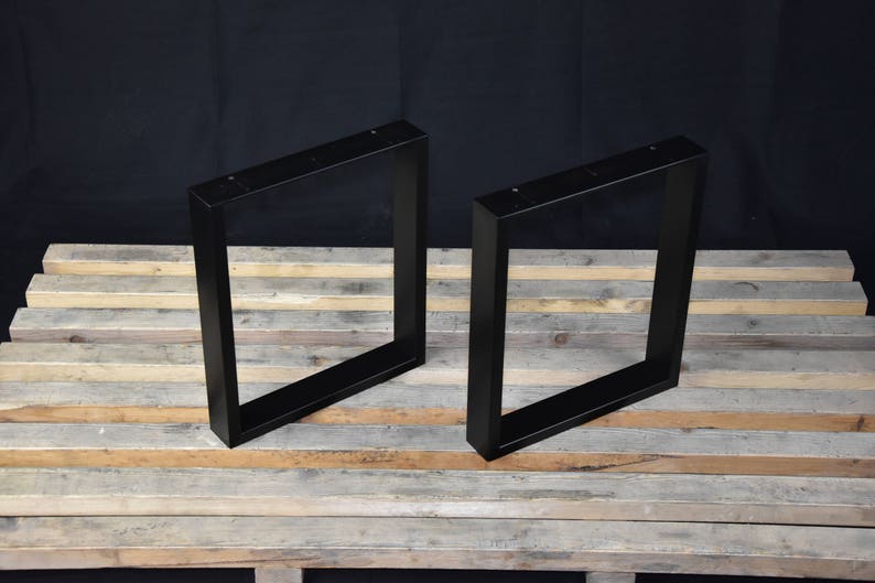 Metal Table Legs Coffee Table Legs Square Shape Legs U | Etsy