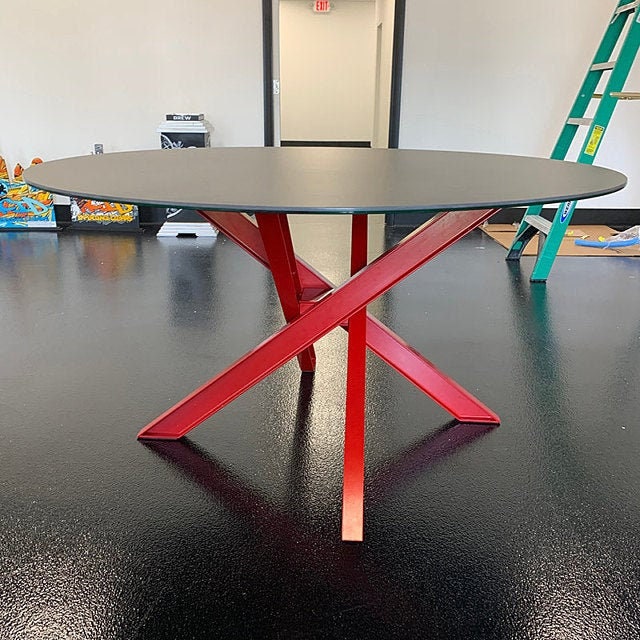 Metal Table Base Dining Table Iron Base Industrial Table | Etsy