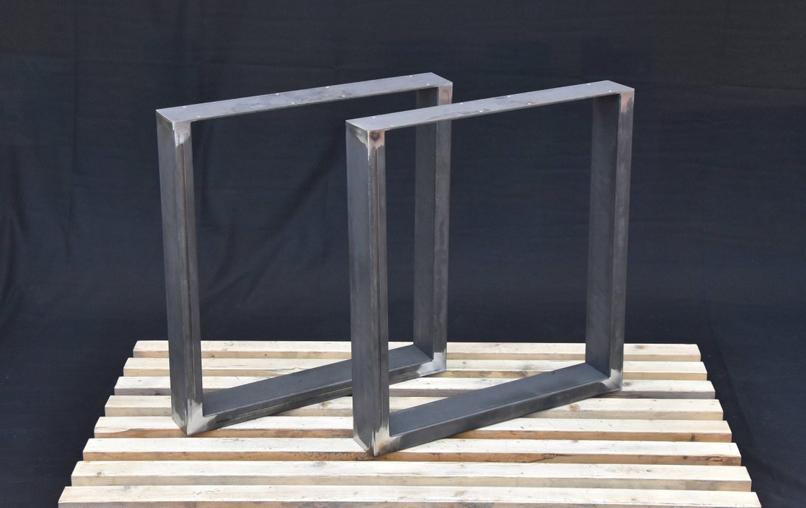 Metal table legs U shape legs Steel Bench Legs Coffee | Etsy