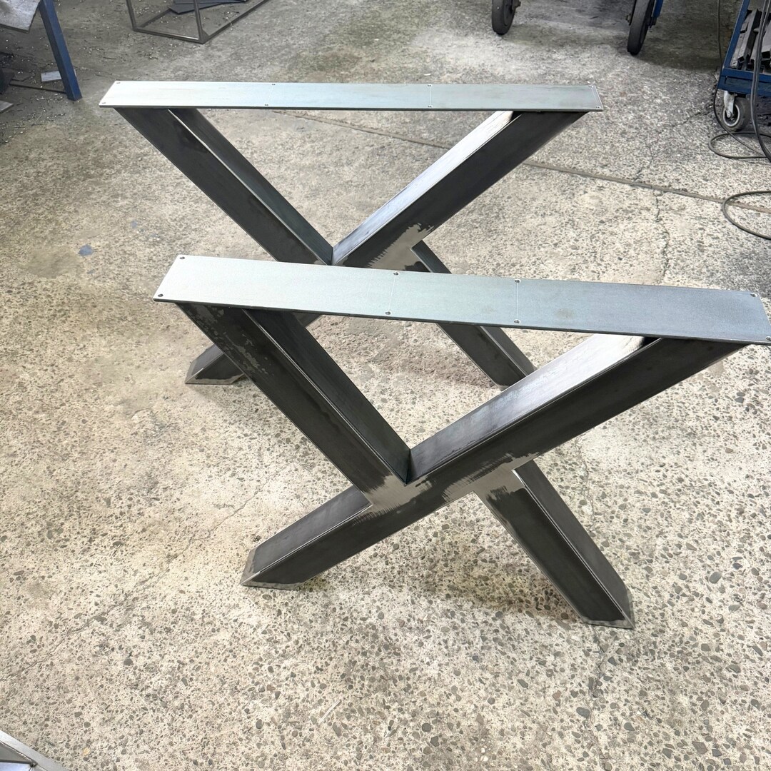 Steel Coffee Table Legs, X-shaped Desk Legs, Metal Table Legs, Steel ...
