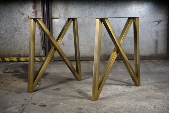 Dinning Table Legs Metal Table Legs Set2 Steel Table Legs Modern Iron Table Legs Etsy