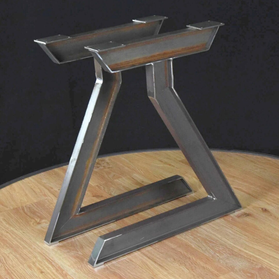 Geometric Steel Legs, I-beam Metal Table Legs, Modern Shape I-beam Desk ...