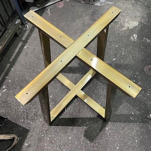 Dining Table Leg for ROUND Table Top, Industrial Style Table Base ...