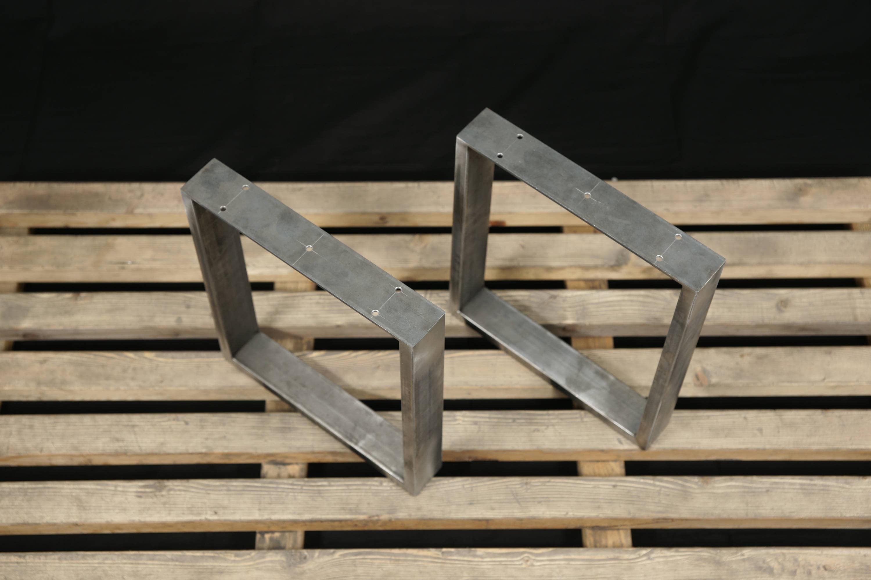 Metal Table Legs Coffee Table Legs Square Shape Legs U | Etsy