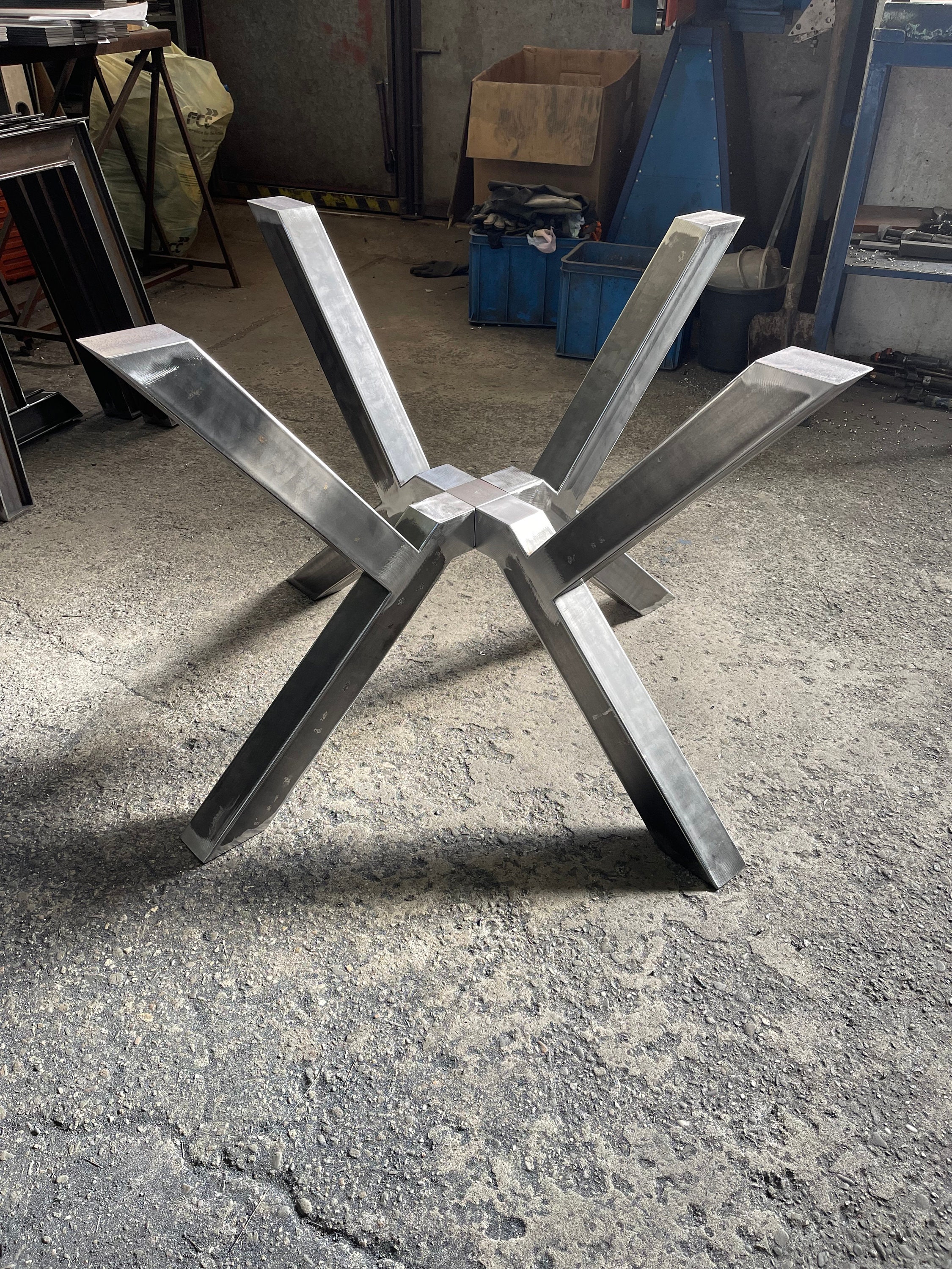 Spider Steel Dining Table Base Modern Metal Table Base for | Etsy