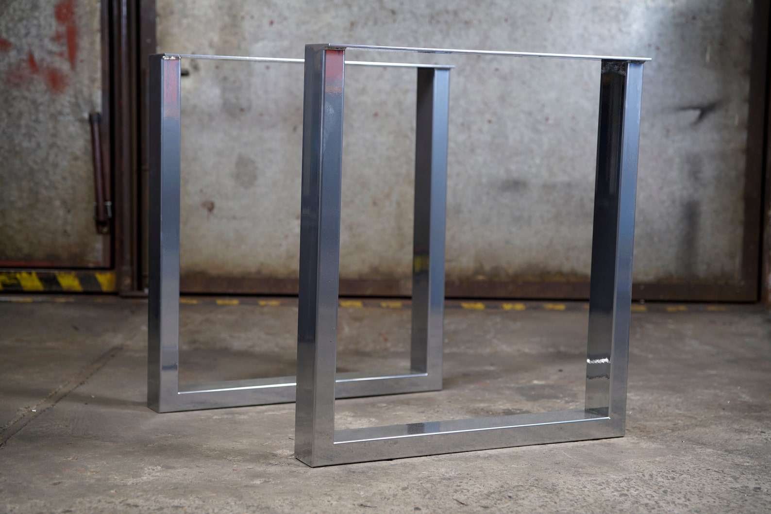 Metal Table Legs Coffee Table Legs Square Shape Legs U - Etsy