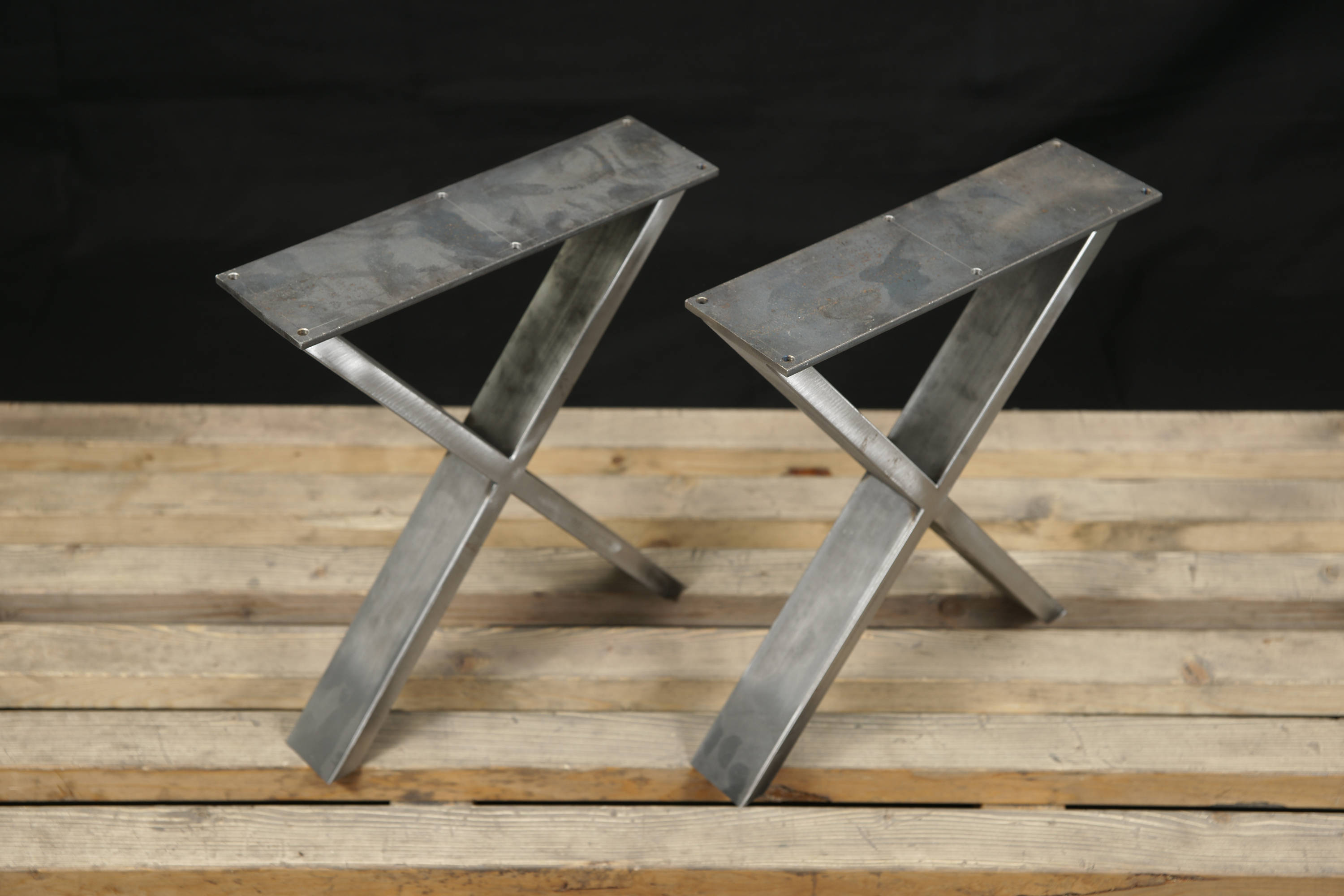 Steel Bench Legs, Coffee Table Legs, Metal Legs, Square Bench Base ...