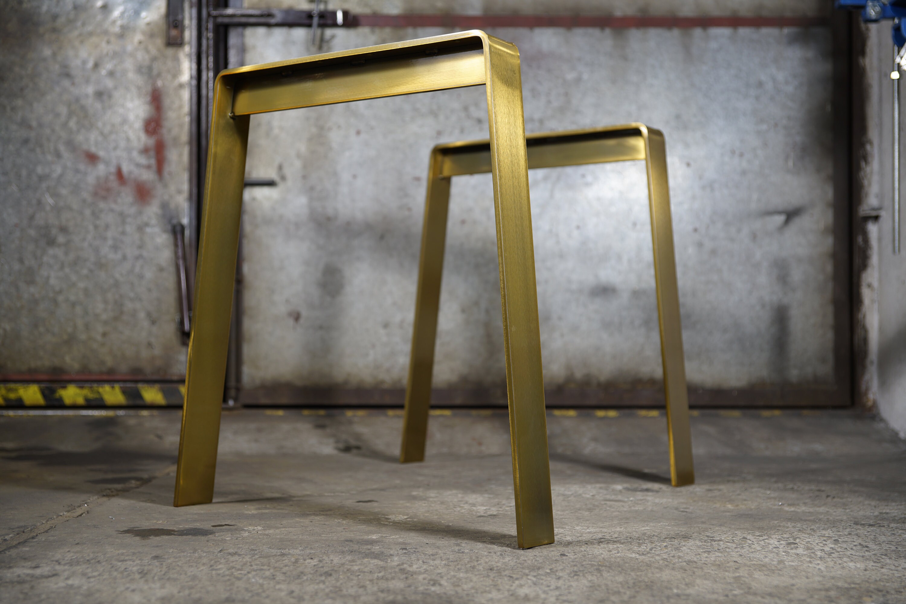 Iron Legs for Live Edge Metal Dining Table Legs set of 2. | Etsy