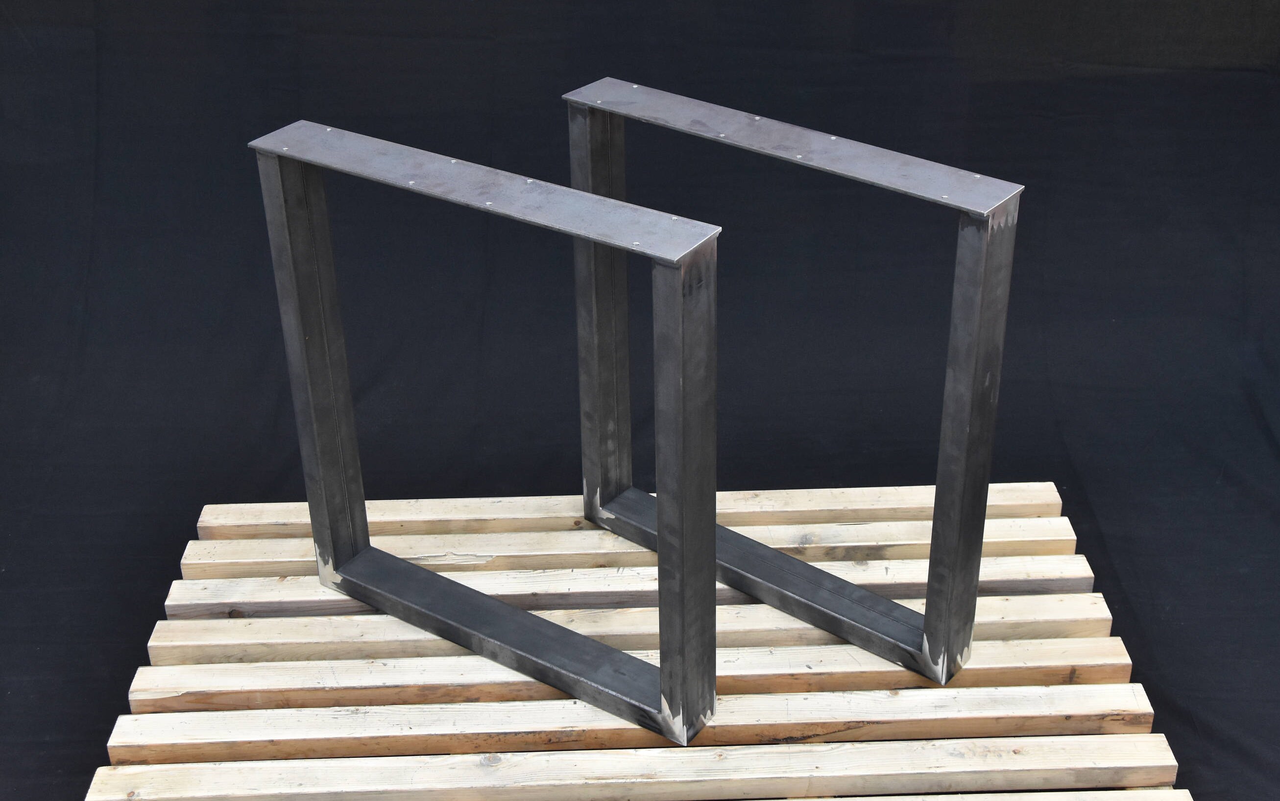 Metal Table Legs Coffee Table Legs Square Shape Legs U | Etsy