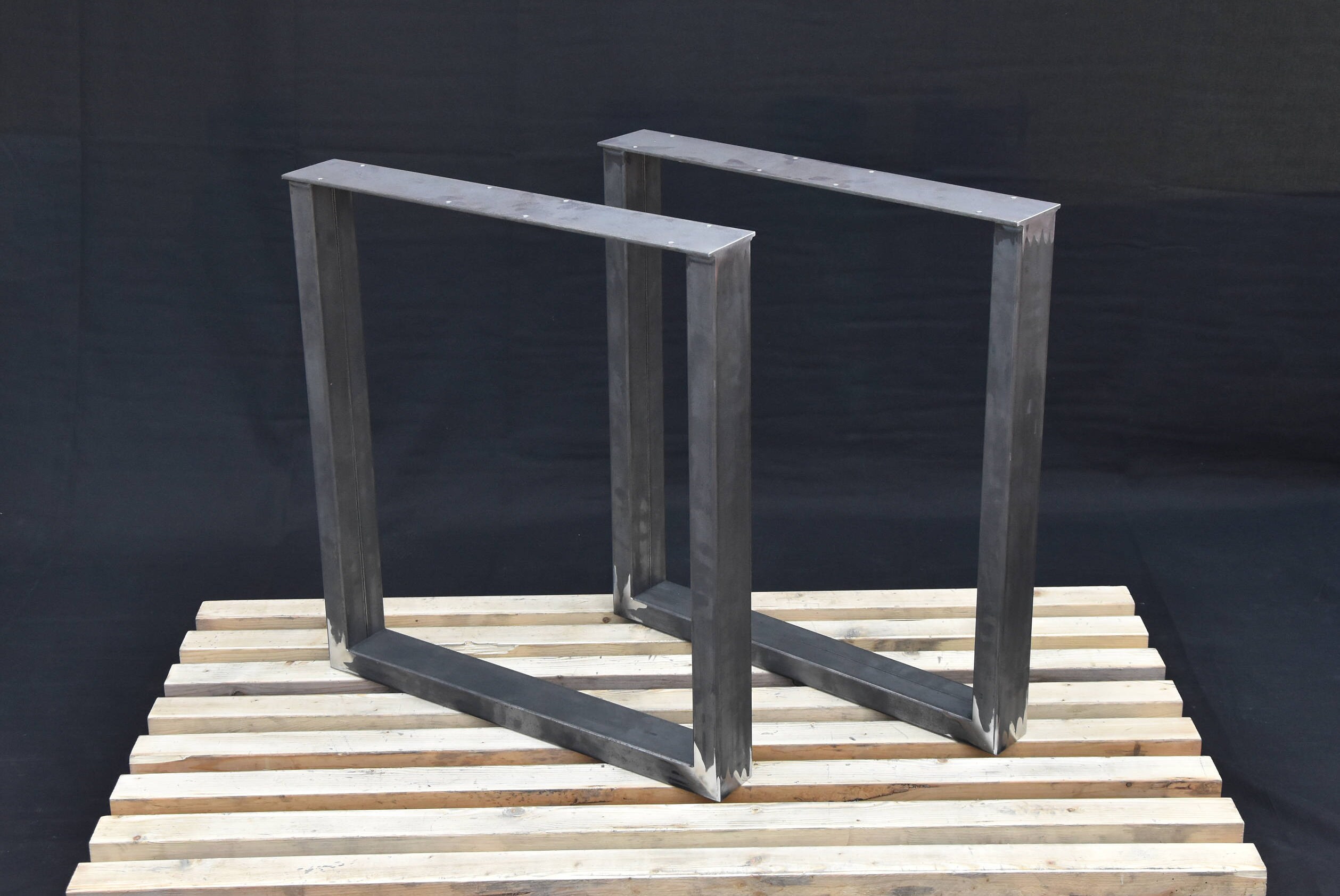 Metal Table Legs Coffee Table Legs Square Shape Legs U | Etsy