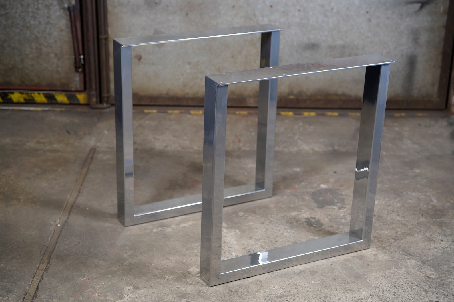 Metal Table Legs Coffee Table Legs Square Shape Legs U - Etsy