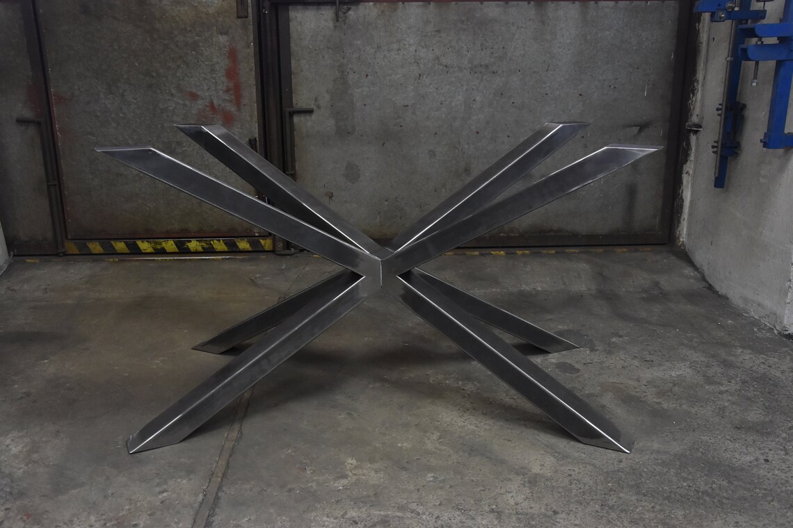 Metal Dining Table Legs. Spider Steel Dining Table Legs. - Etsy