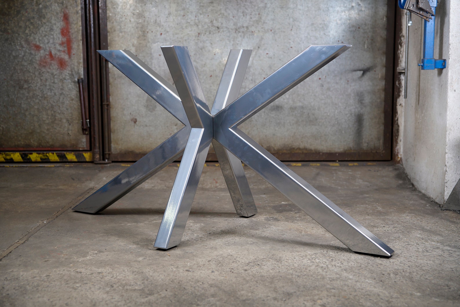 Metal Dining Table Base Spider Steel Dining Table Base. - Etsy