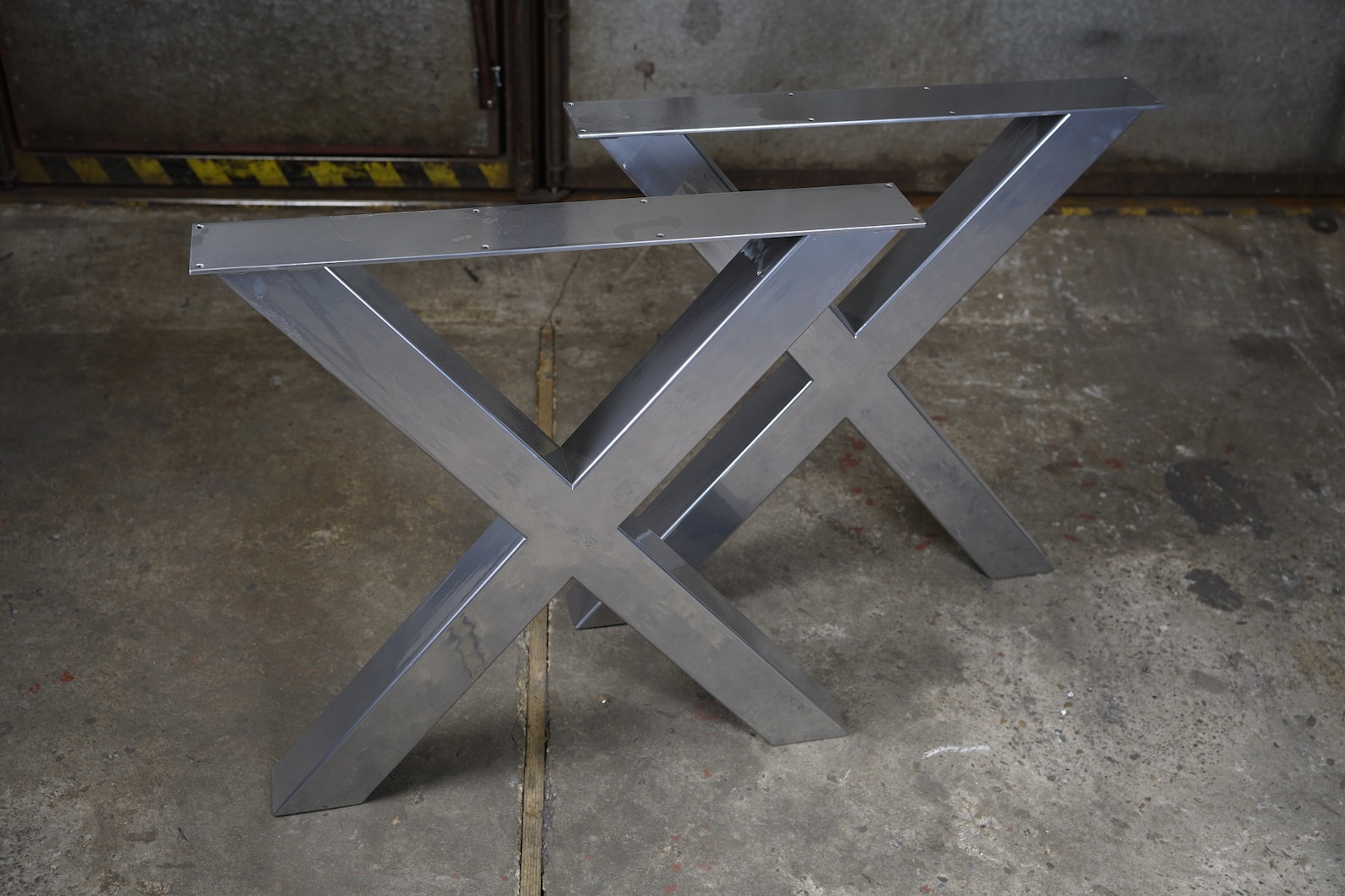 Metal Dining Table Legs. Heavy Duty Steel Table Legs set of 2 Legs ...