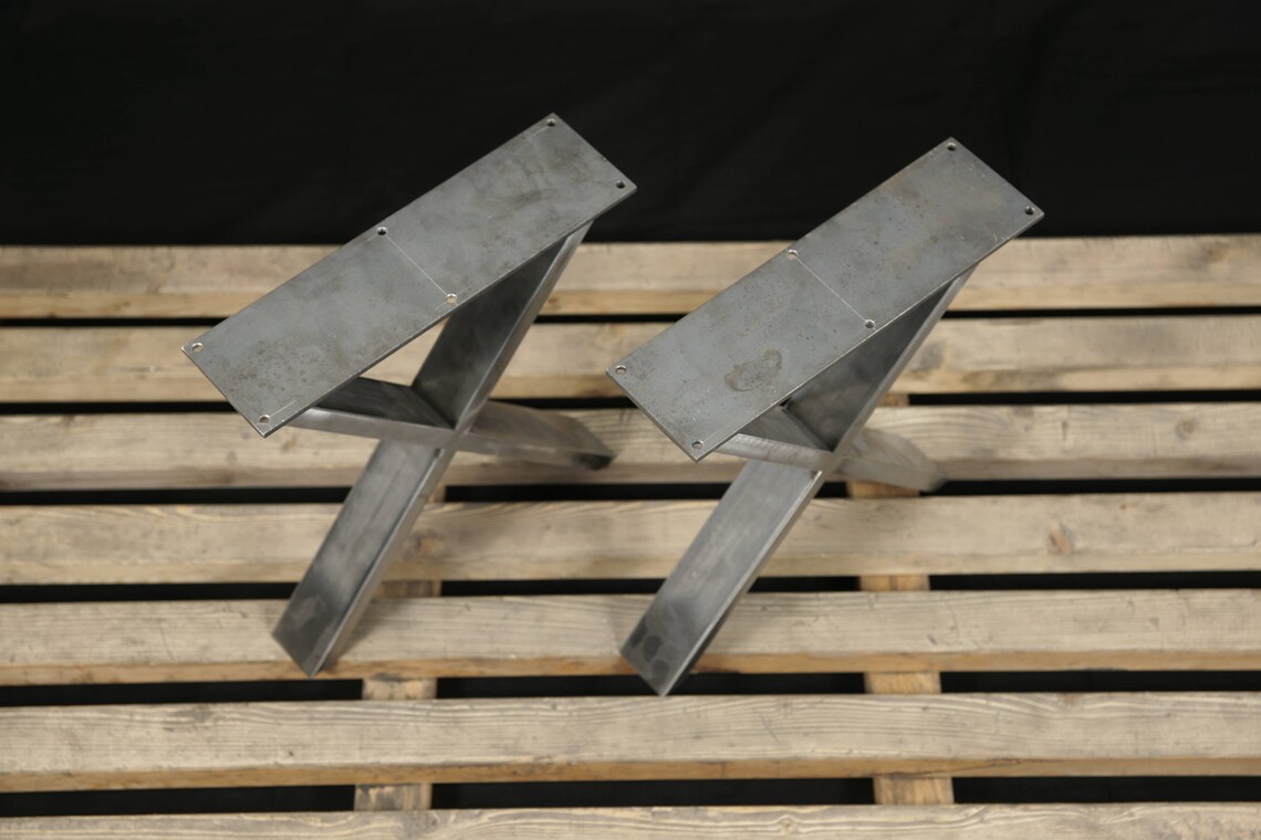 Steel Bench Legs, Coffee Table Legs, Metal Legs, Square Bench Base ...