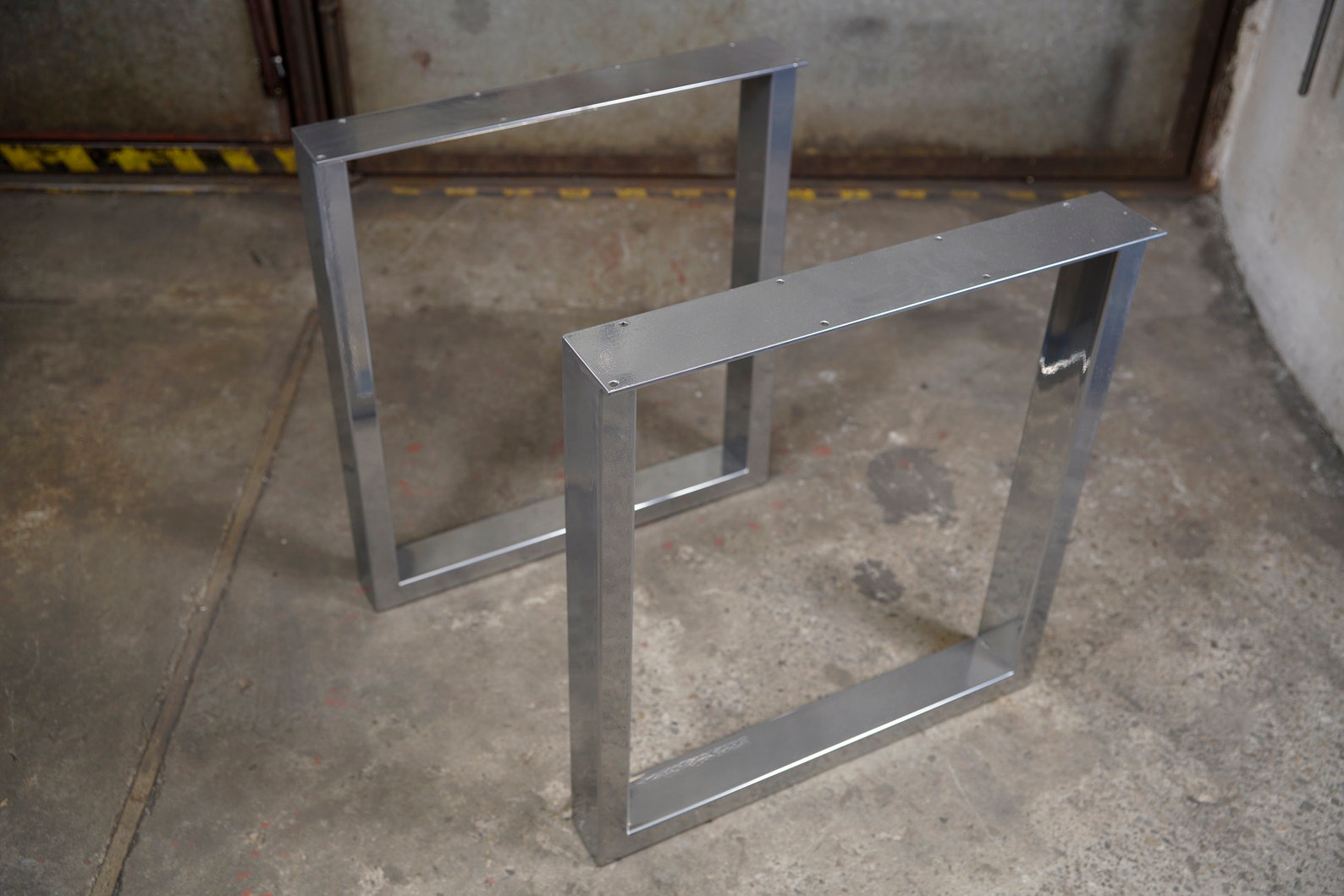 Metal Table Legs Coffee Table Legs Square Shape Legs U | Etsy