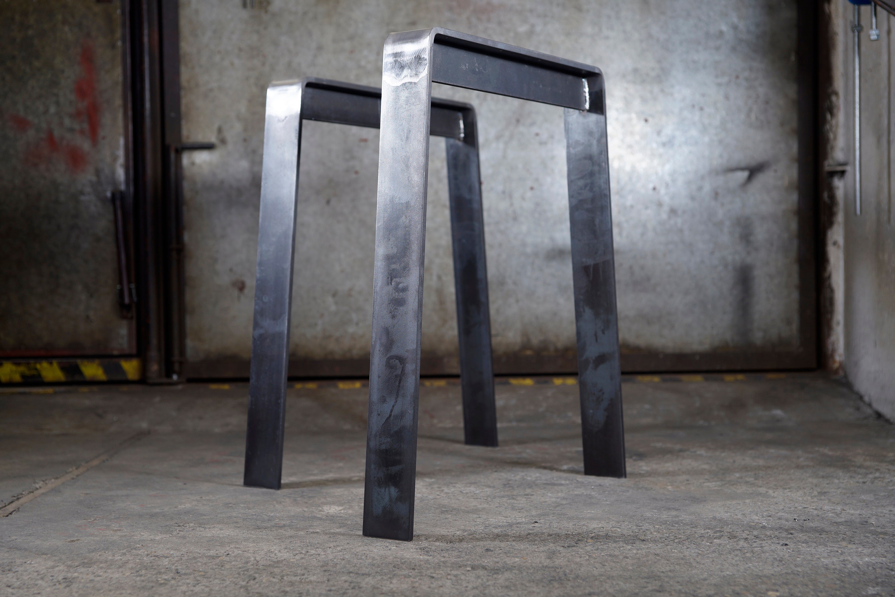 Iron Legs for Live Edge Metal Dining Table Legs set of 2. | Etsy