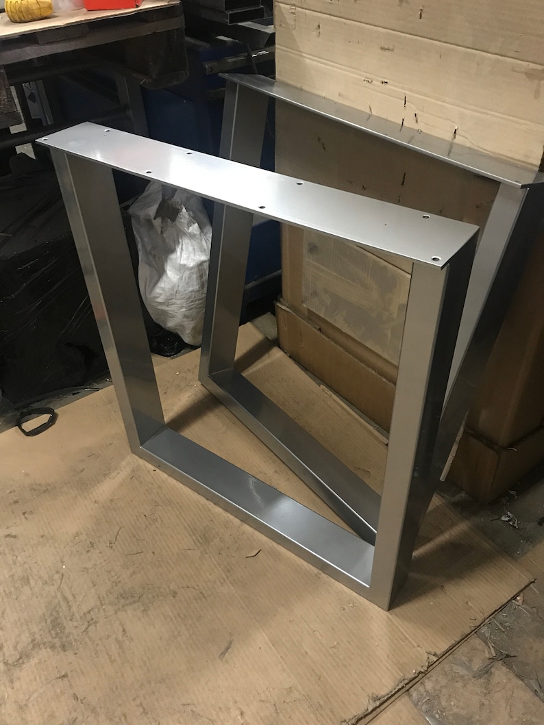 Metal Table Legs Coffee Table Legs Square Shape Legs U - Etsy