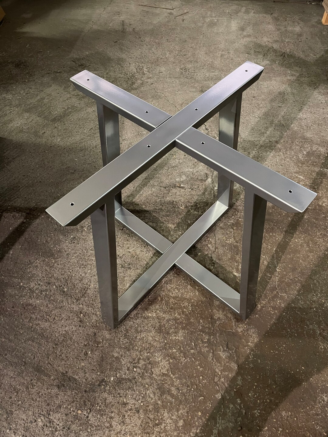 Metal Dining Table Base, Steel Kitchen Table Legs, Dining Table ...