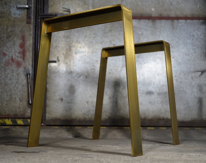 Metal Dining Table Legs Set2. 80x8mm Steel Kitchen Table - Etsy