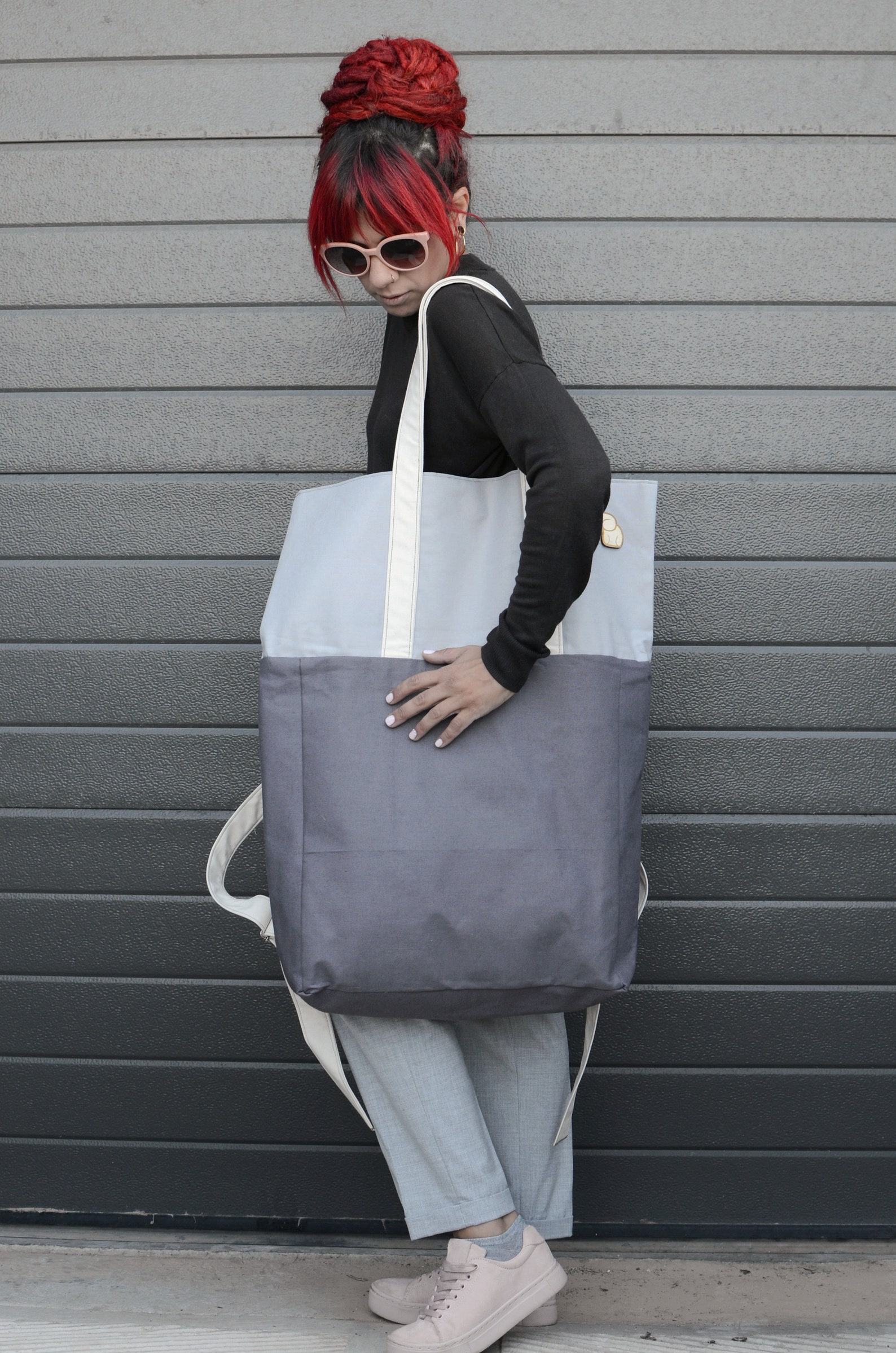 Large Tote Bag Tote Bag Backpack Large Backpack Canvas Tote - Etsy